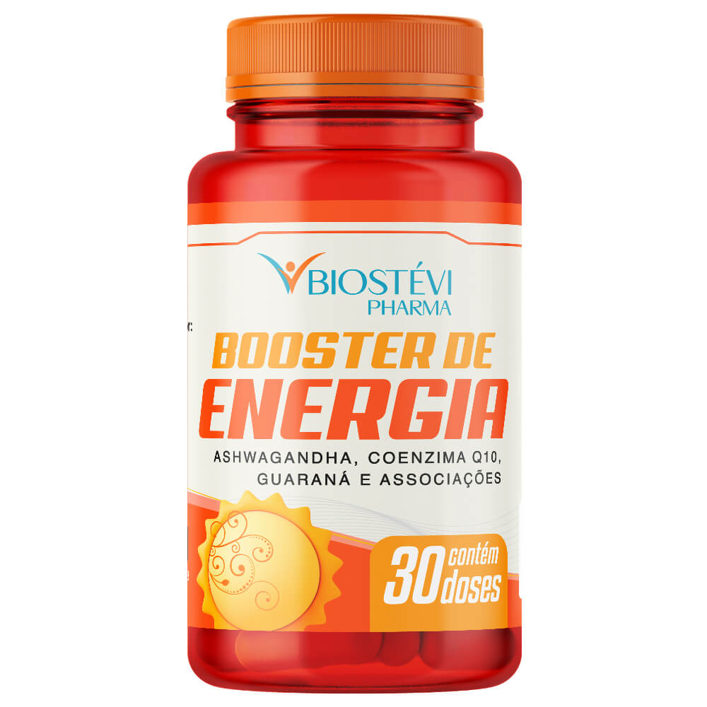 Booster de Energia - 60 Cápsulas | Biostévi Pharma - Biostévi