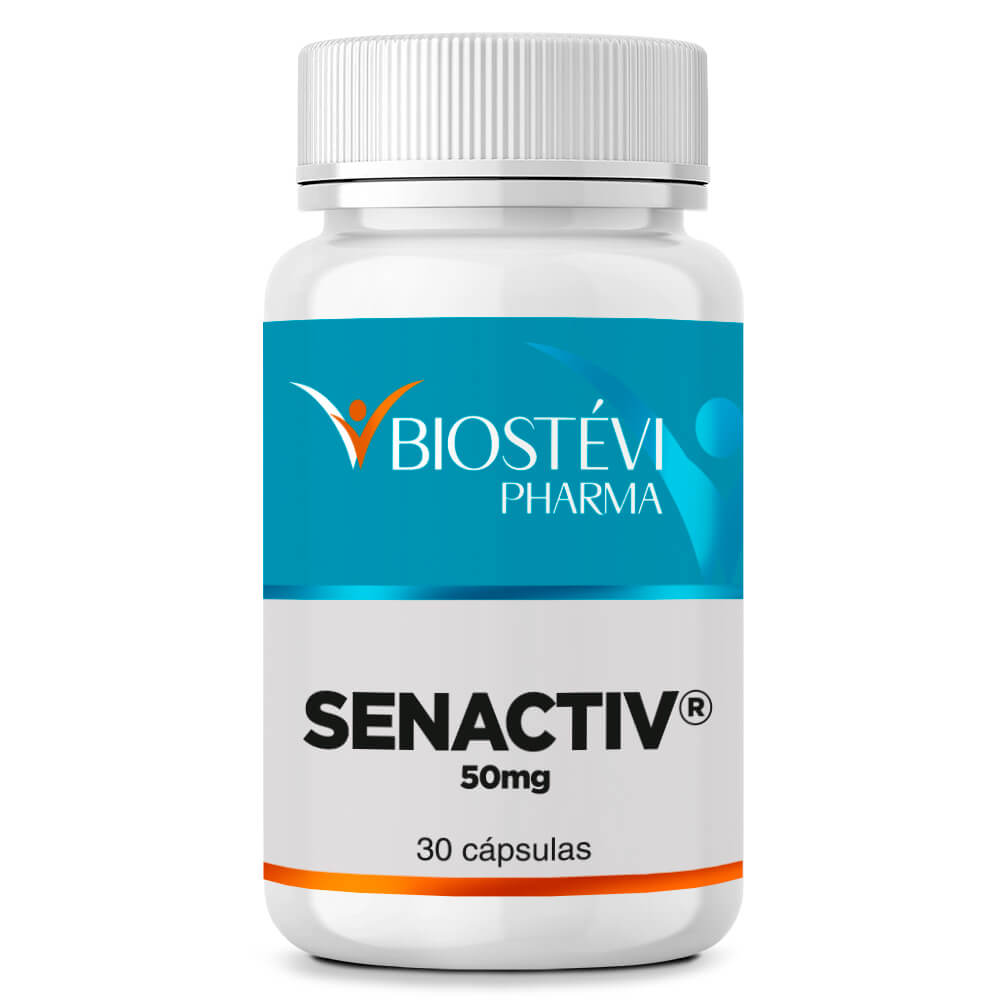Senactiv® 50mg 30 Cápsulas - Biostévi