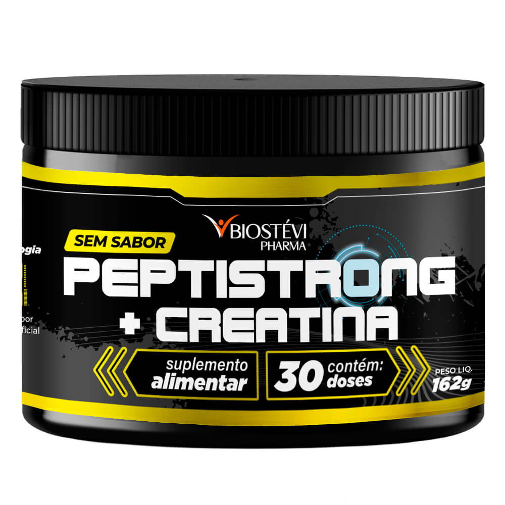 Peptistrong Turbo com Creatina 30 Doses 162g - Biostévi